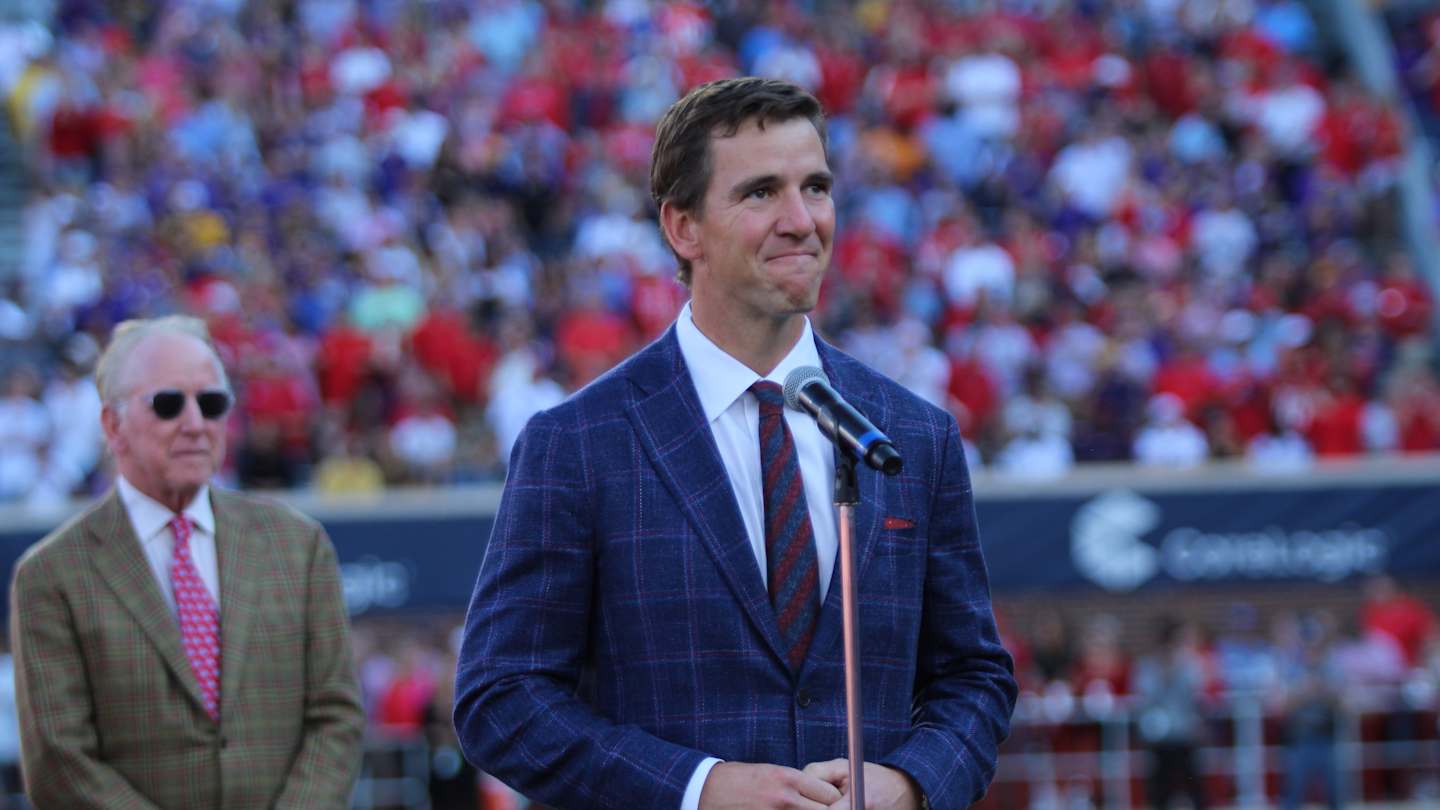 Ole Miss Rebels Legend Eli Manning Selected to Mississippi Sports Hall ...