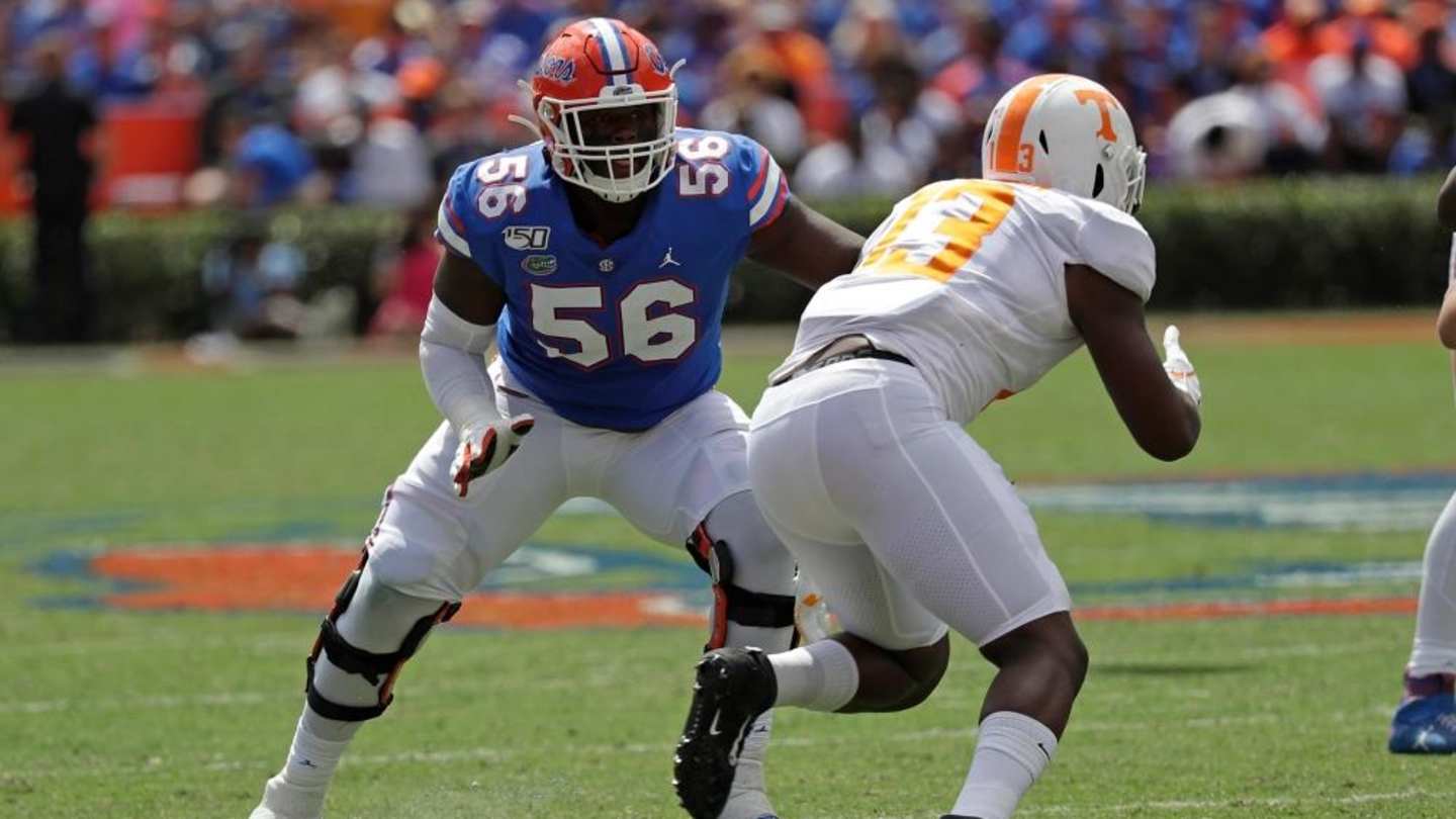 NFL Draft Profile: Jean Delance, Offensive Tackle, Florida Gators - Visit NFL Draft on Sports ...