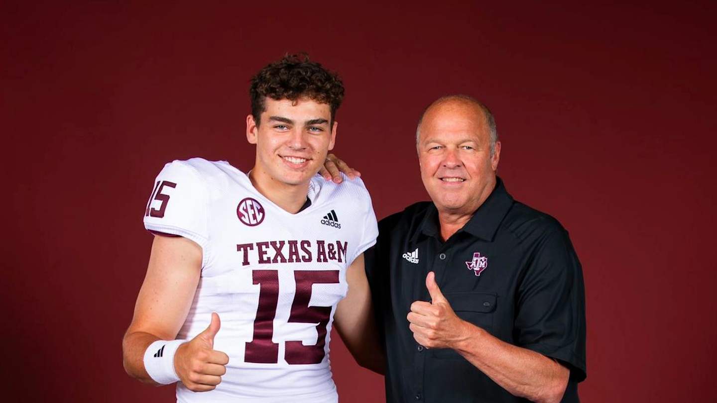 Source: Texas A&M Aggies To Start Freshman QB Conner Weigman Against ...