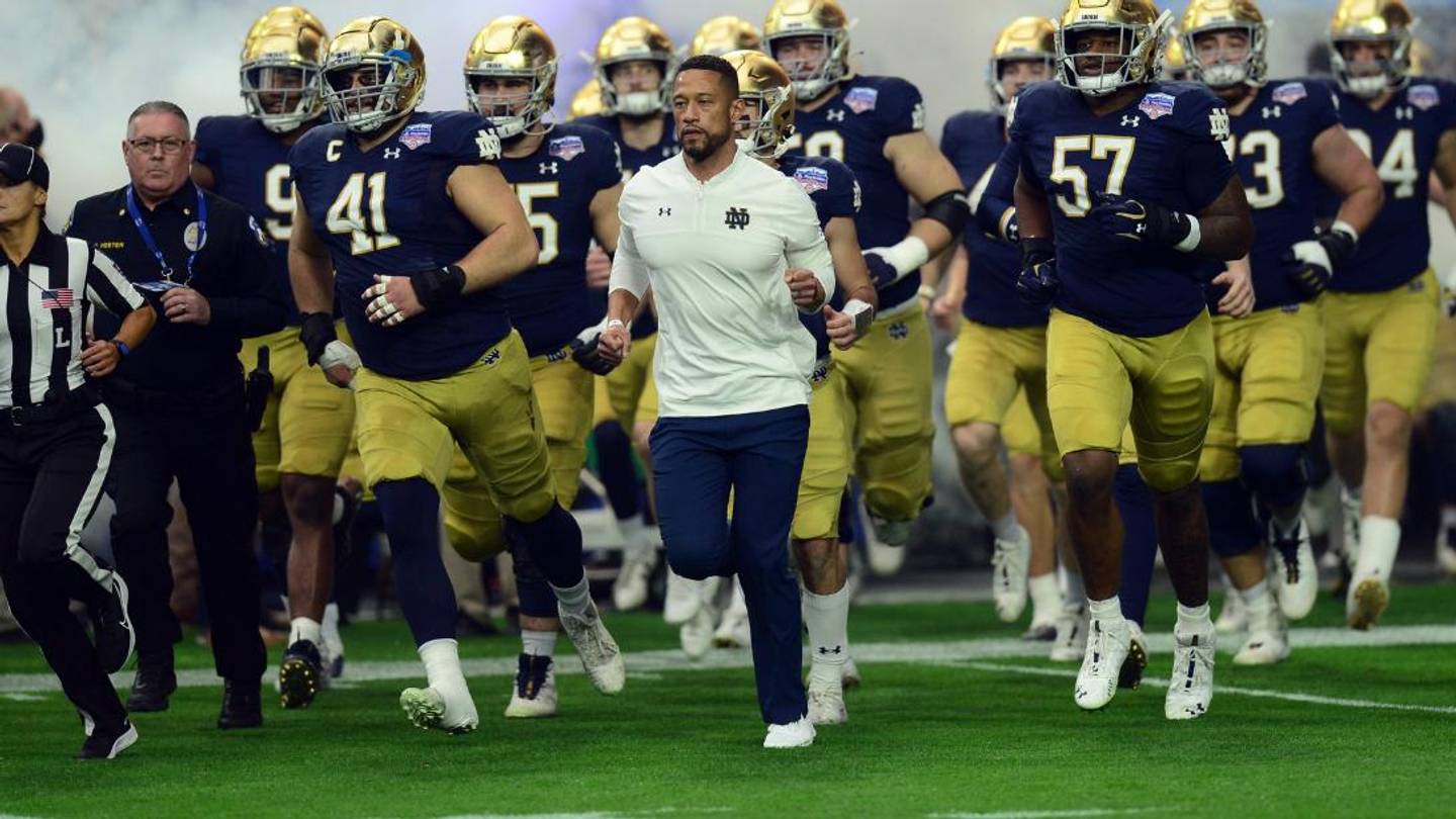 Marcus Freeman Enters His Most Important Period At Notre Dame - Sports ...