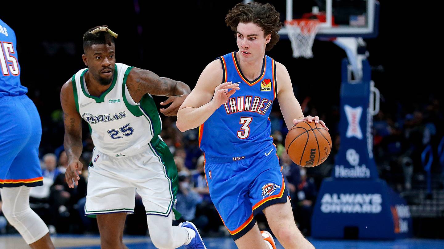 Josh Giddey becomes youngest NBA player ever to record a triple double ...