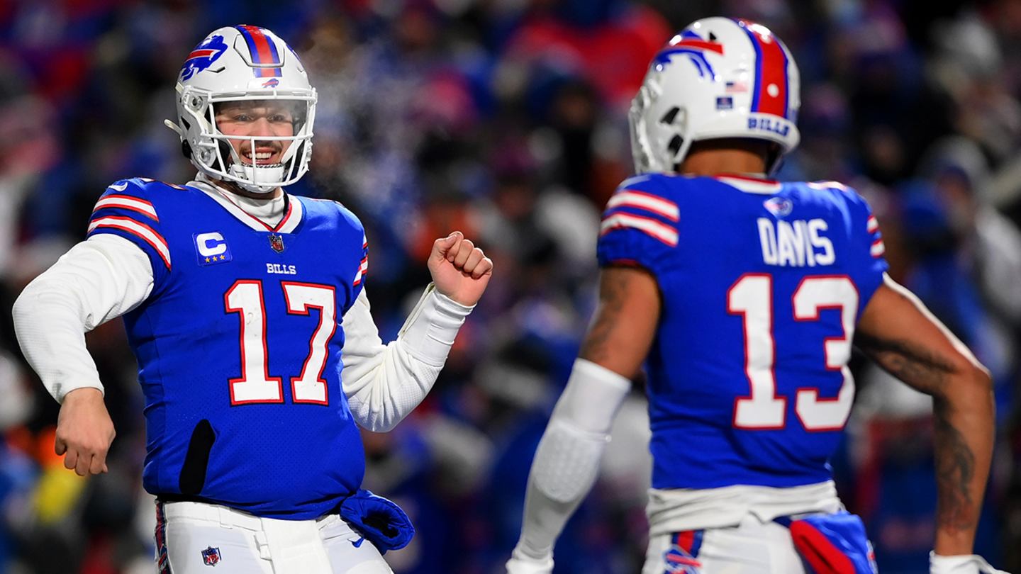 Bills set playoff record for consecutive touchdowns in rout of Patriots ...