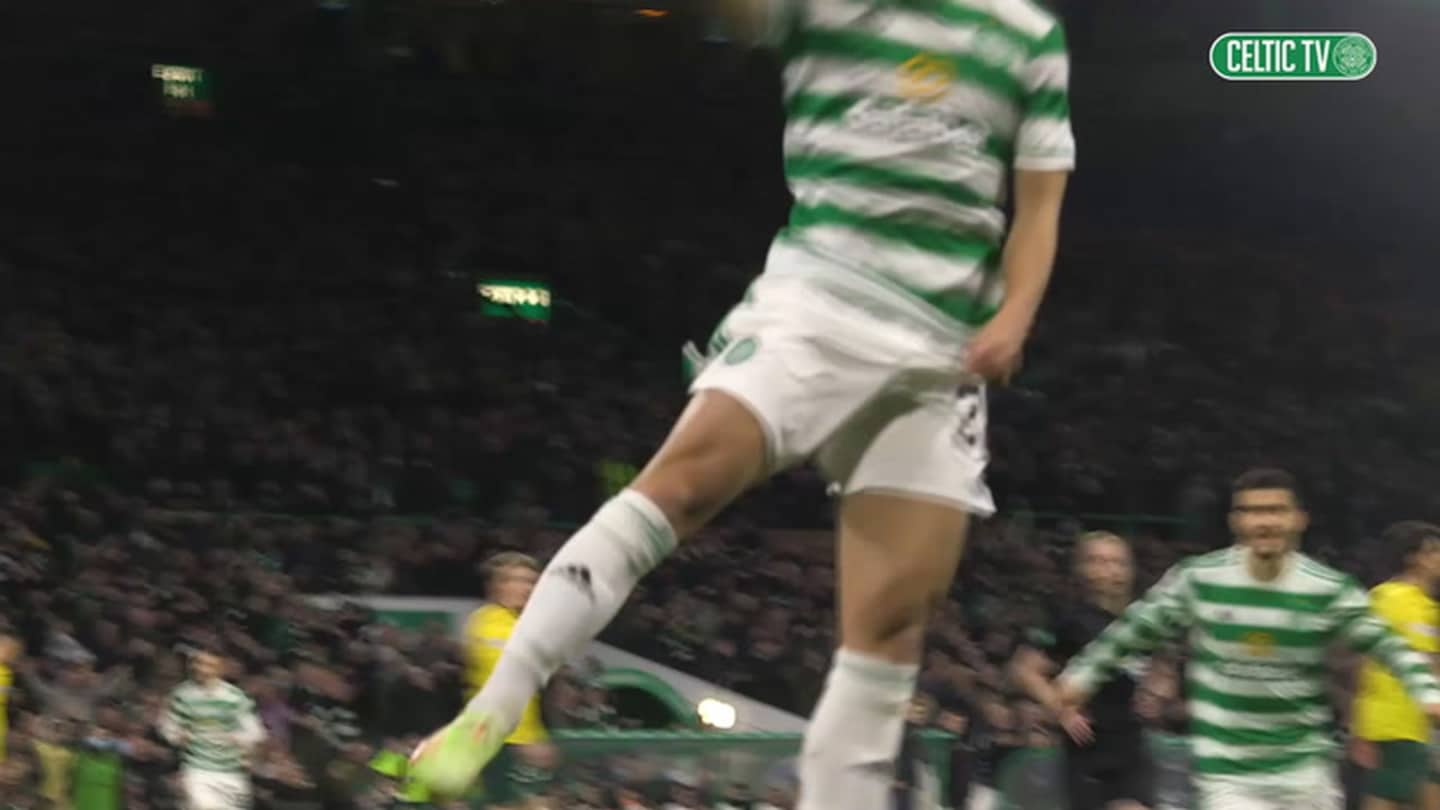 Pitchside: Daizen Maeda scores first Celtic goal - Soccer - OneFootball ...