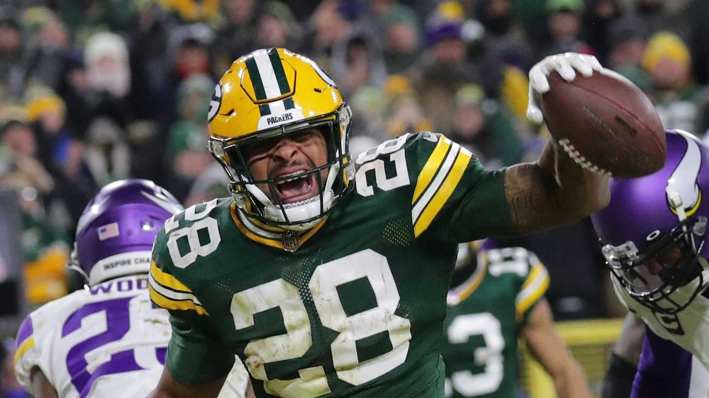 On a Cold January Night, Packers Must Ride AJ Dillon in Playoff Game vs ...