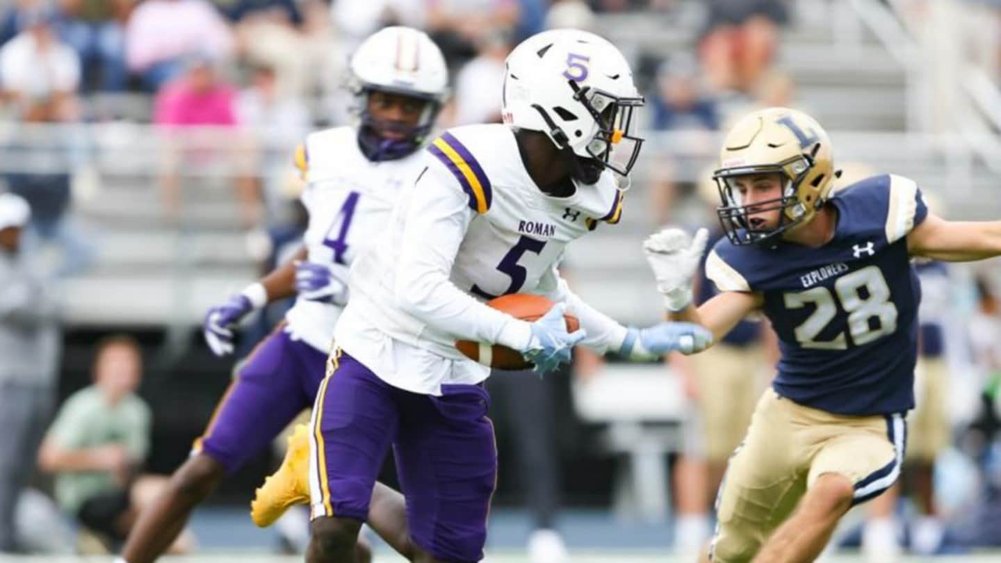 Notre Dame Stands Out To Explosive 2024 Wide Receiver Tyseer Denmark ...