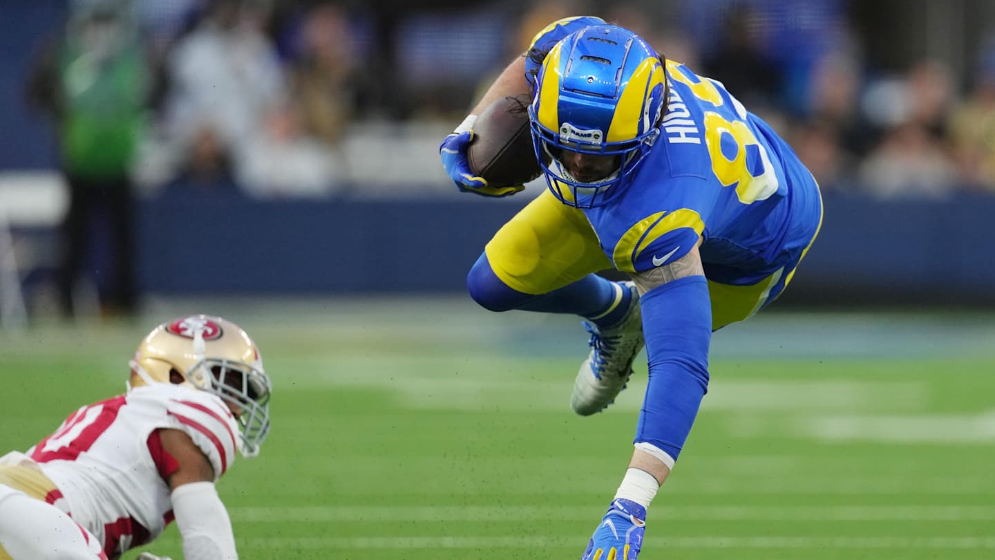 Tyler Higbee injury: Rams tight end out vs 49ers (knee) - Sports ...