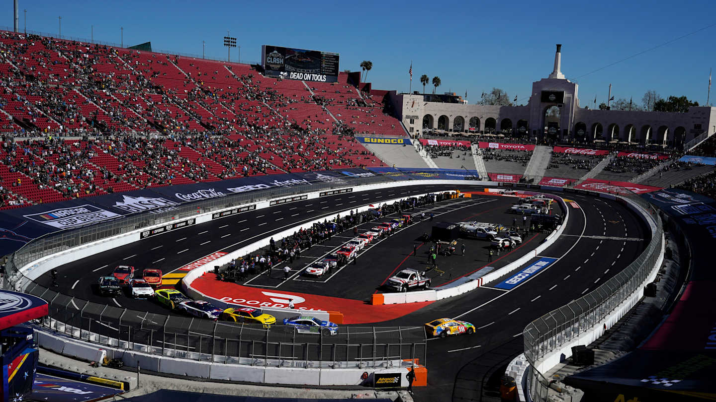 Busch Light Clash: Joey Logano wins in historic race at Los Angeles ...