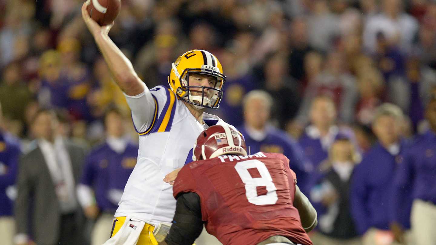 Former LSU QB Zach Mettenberger Hired as Alabama Football Analyst ...