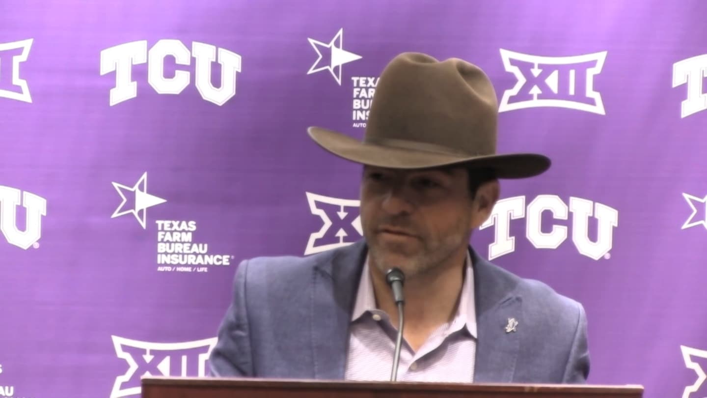 Watch! TCU Tennis National Championship Press Conference - Sports ...