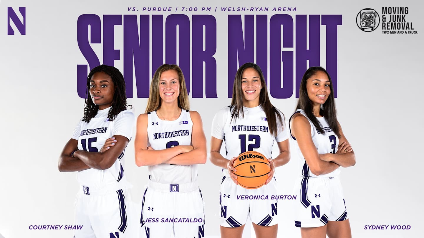 Northwestern Women's Basketball Hosts Purdue on Senior Night - Sports ...