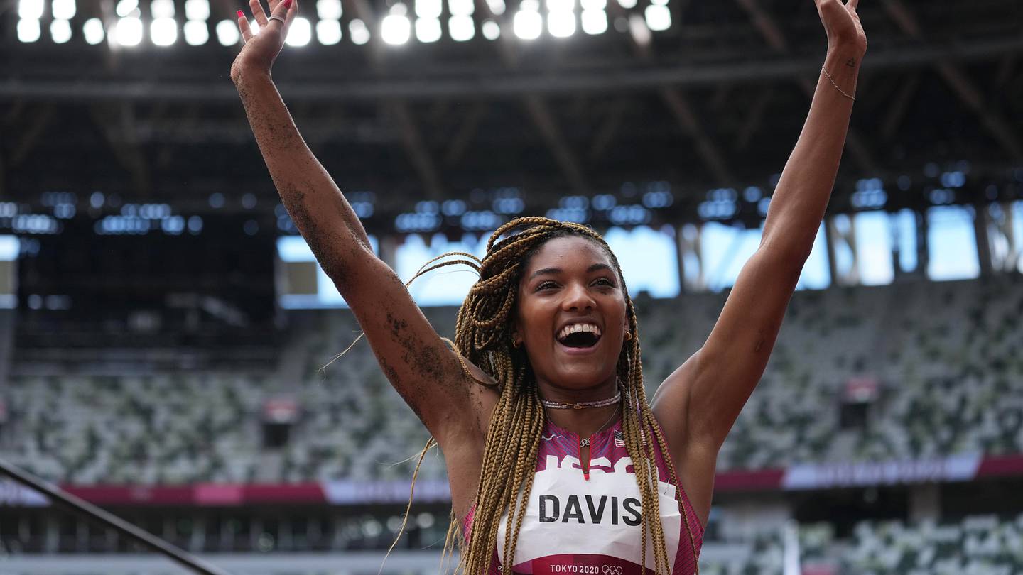 Long jumper Tara Davis on track and field idols, racism in sports ...
