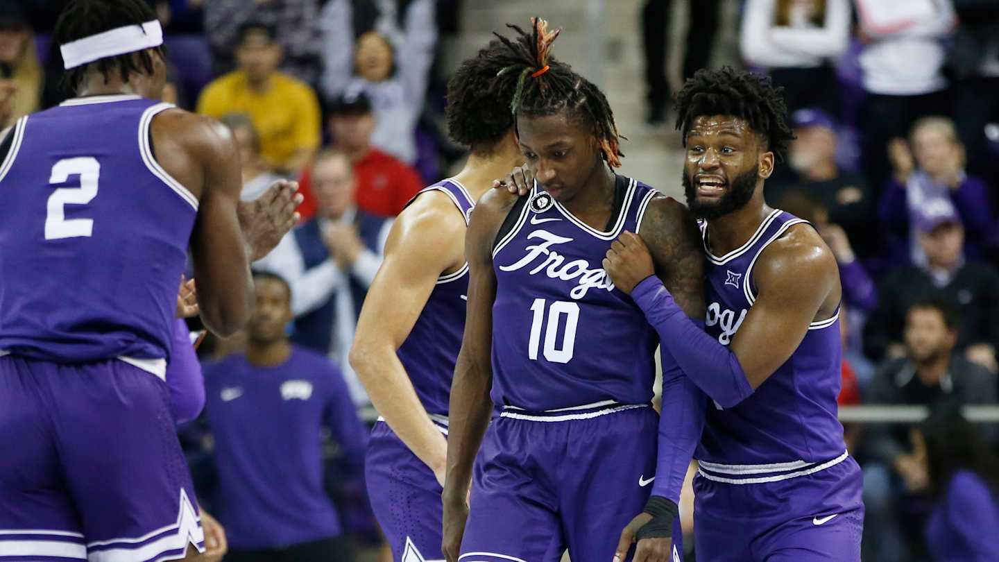 TCU Men's Basketball outgun the #9 Red Raiders - Sports Illustrated TCU ...