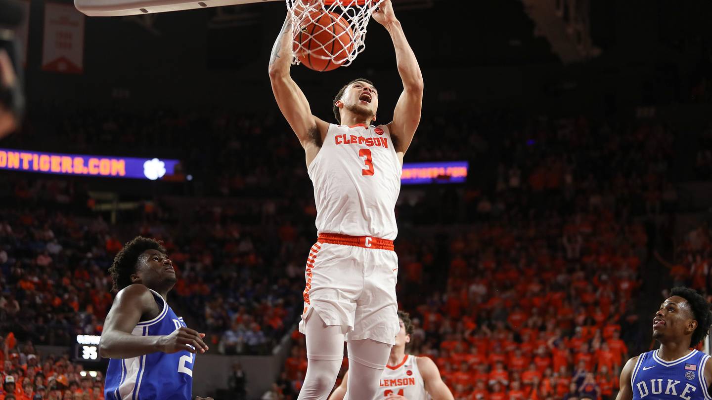 Clemson’s Chase Hunter has turned it up - Sports Illustrated Clemson ...