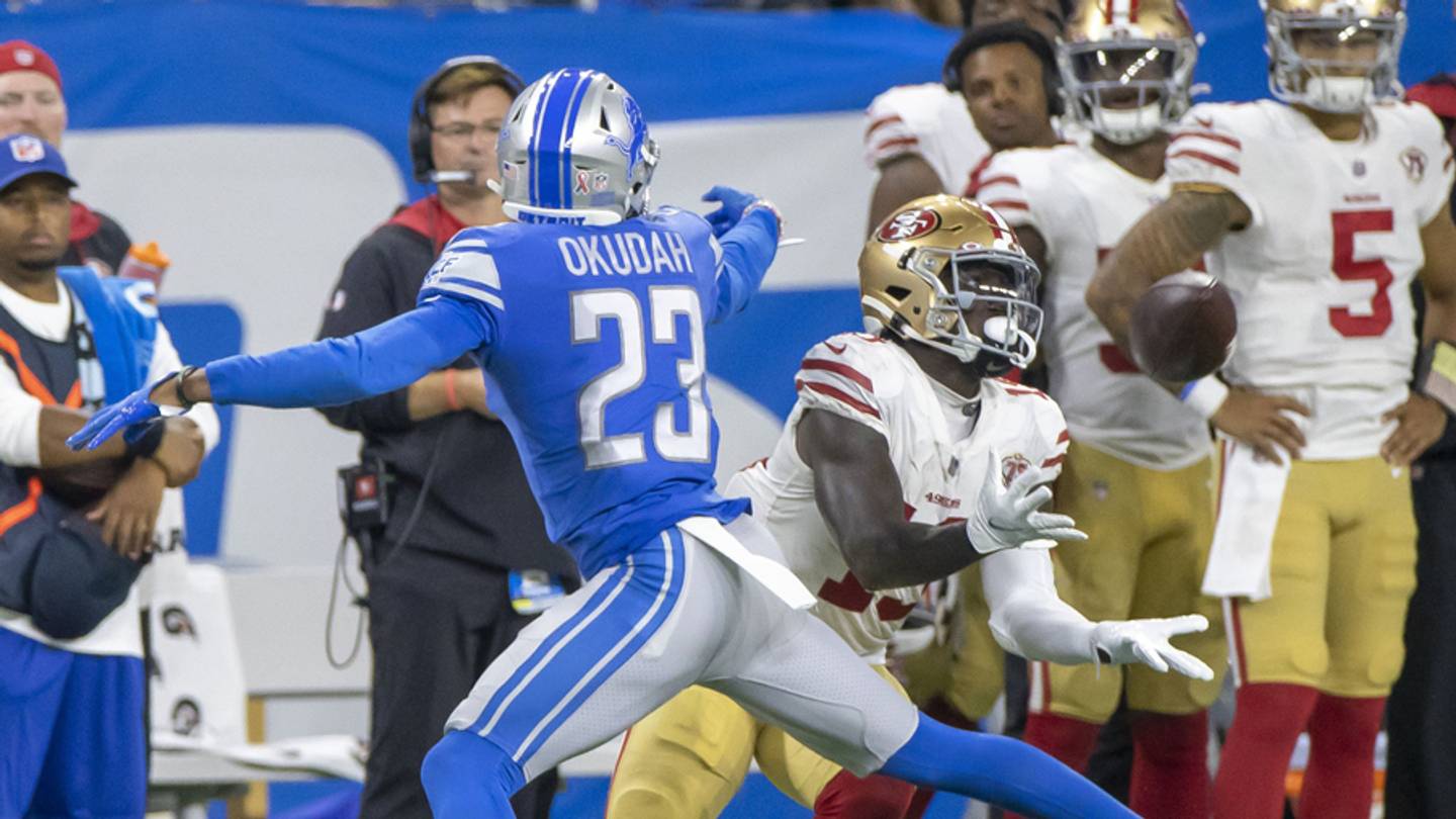 Detroit Lions jersey numbers revealed Jeff Okudah Michael Brockers ...