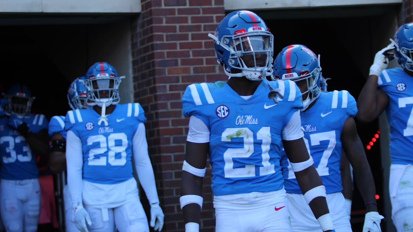 Ole Miss Rebels Safety AJ Finley Embracing Leadership Role on Ole Miss ...
