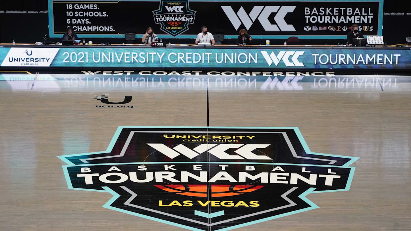 Updated 2022 WCC Men's Basketball Tournament Bracket - BYU Cougars on ...