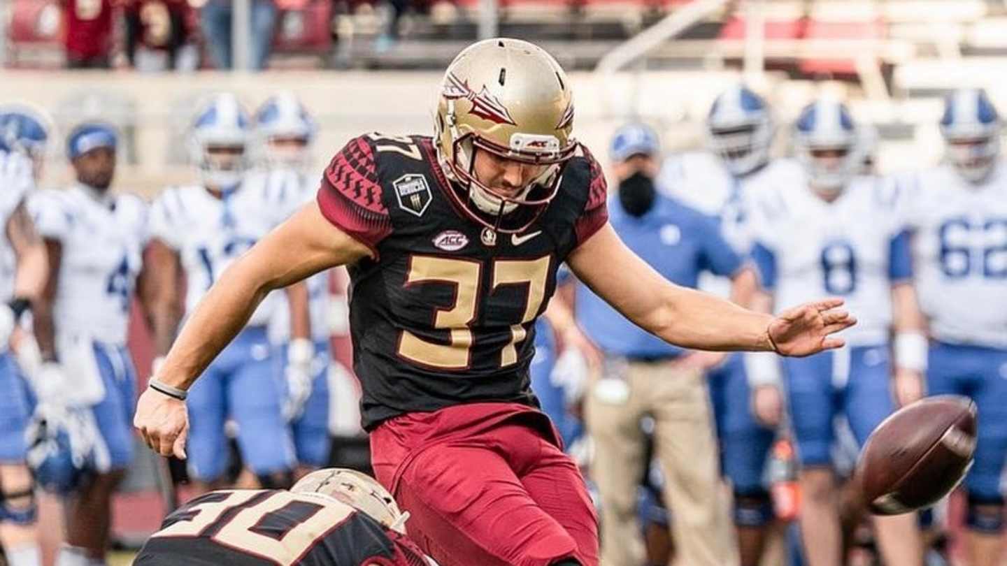 Former Florida State kicker announces transfer to West Virginia ...