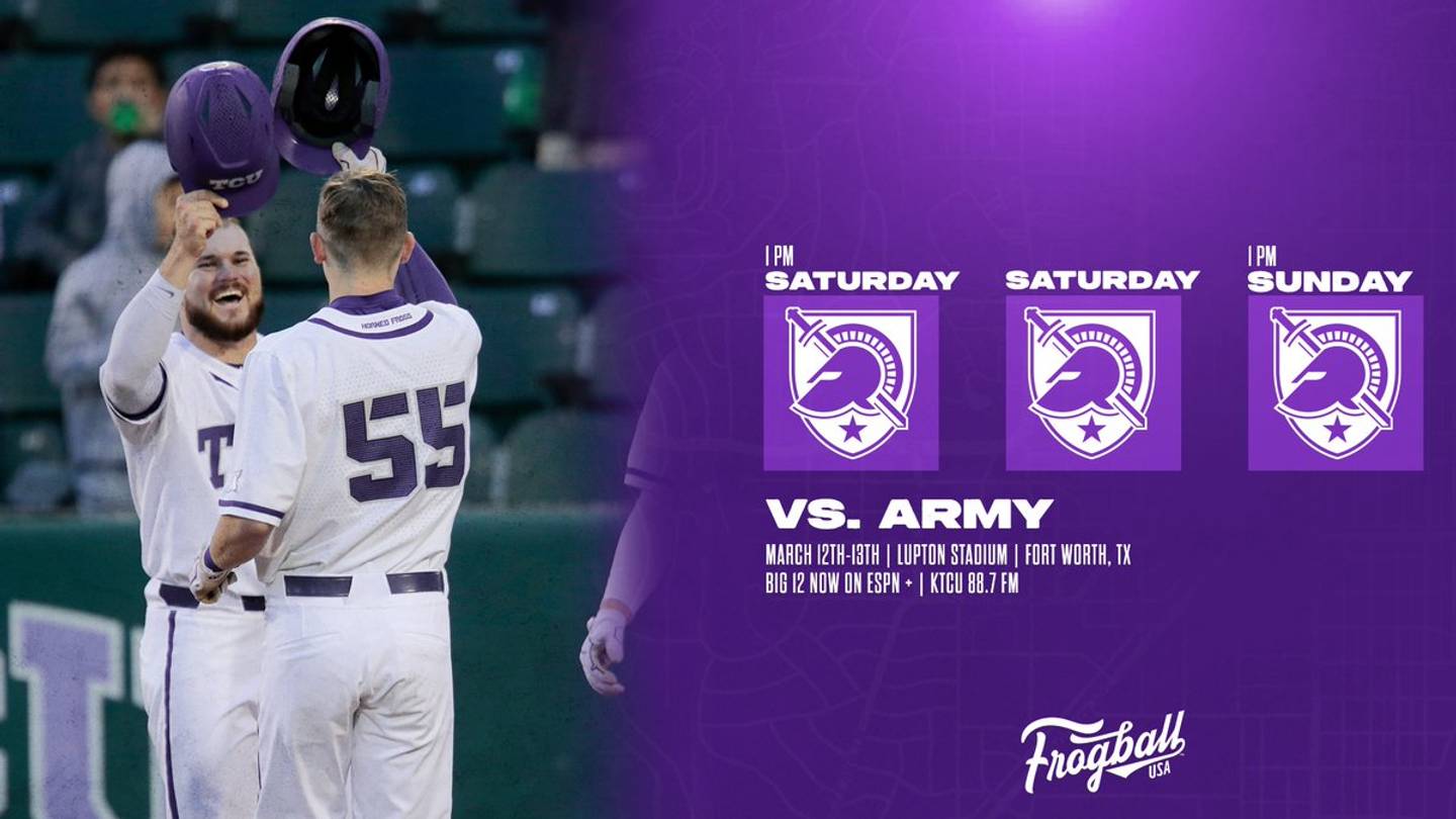 TCU Baseball: Army Weekend Series Preview - Sports Illustrated TCU ...