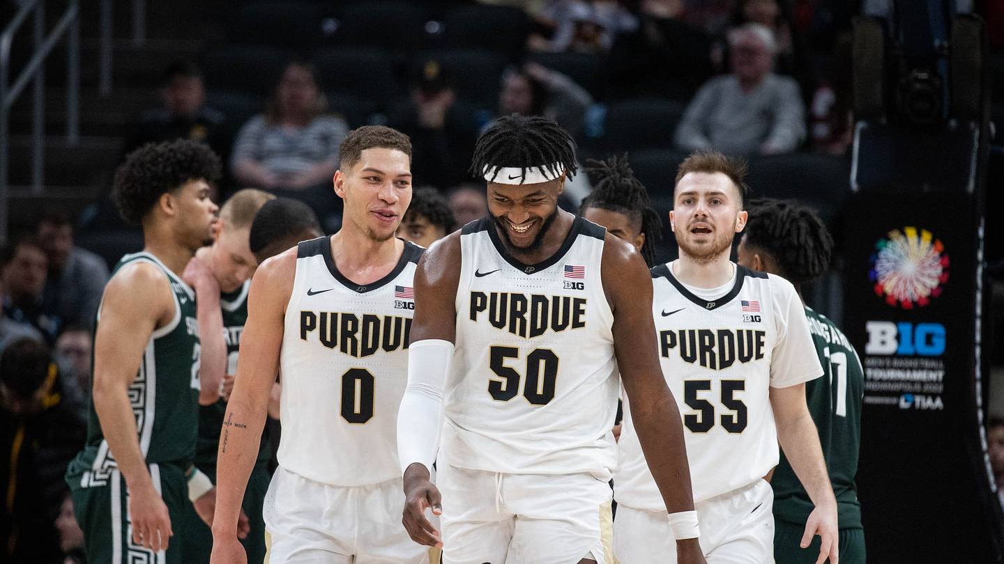 Big Ten Tournament Photo Gallery: Purdue Beats Michigan State - Sports ...