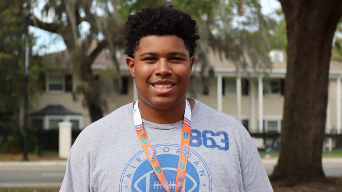 OT Bryce Lovett Recaps Return Visit to Florida Gators - Sports ...