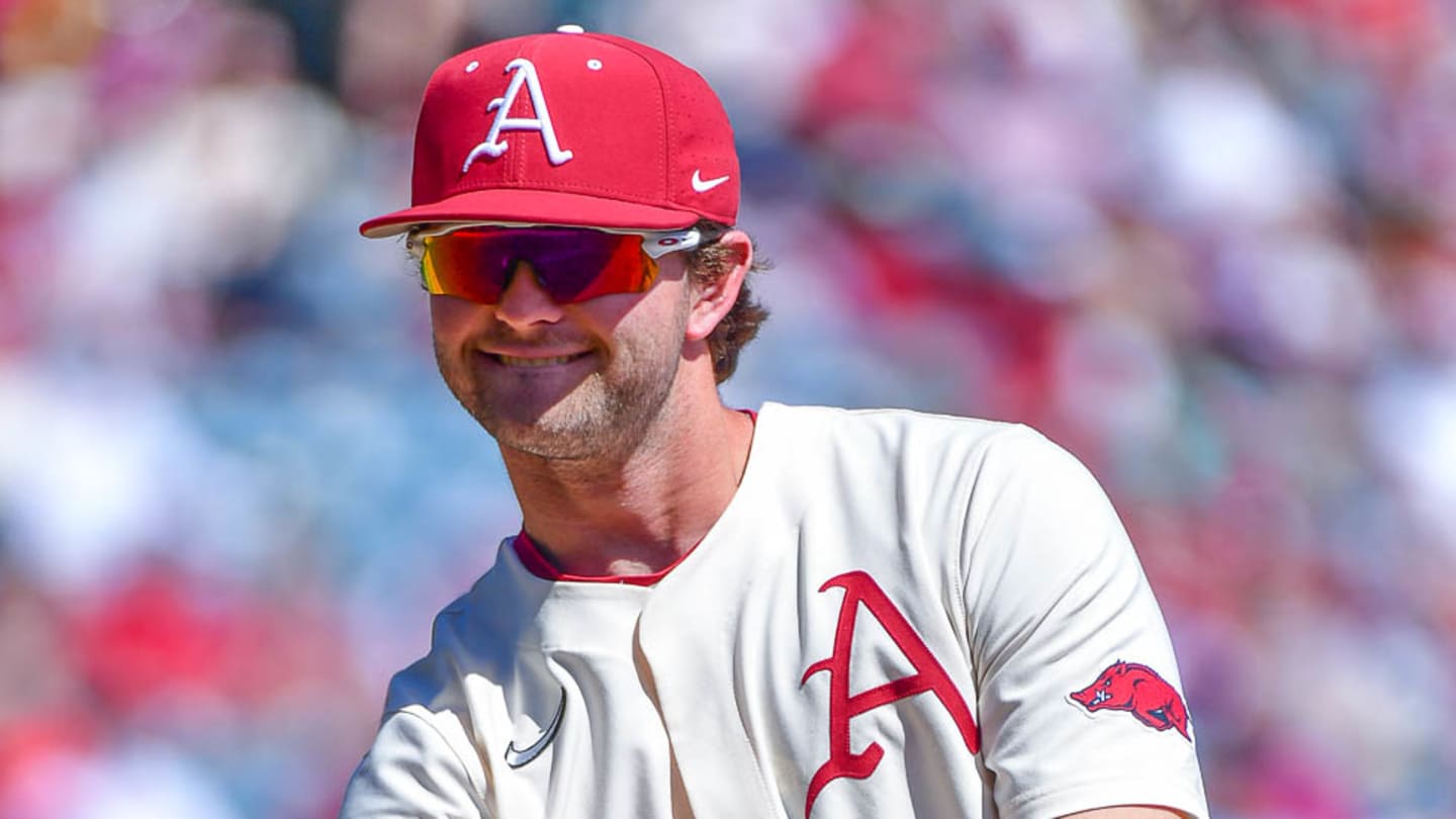 Arkansas Razorbacks will be without Peyton Stovall at second, but fan ...