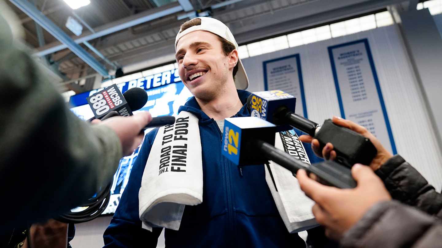 Saint Peter’s guard Doug Edert signs NIL deal with Buffalo Wild Wings ...