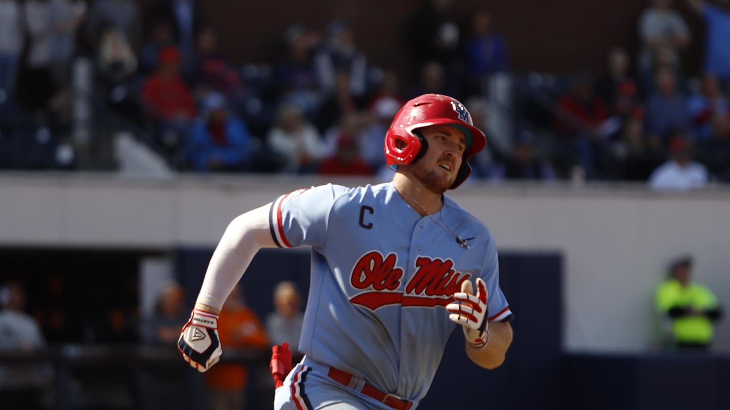 Tim Elko Describes Anxiety and Joy for Ole Miss Baseball on Selection ...