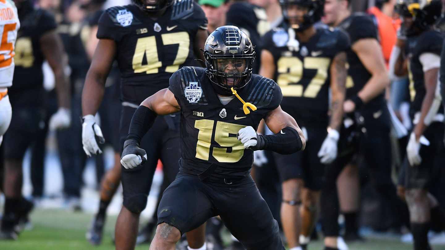 Purdue Football Pro Day Allows DaMarcus Mitchell to Show Off Size ...