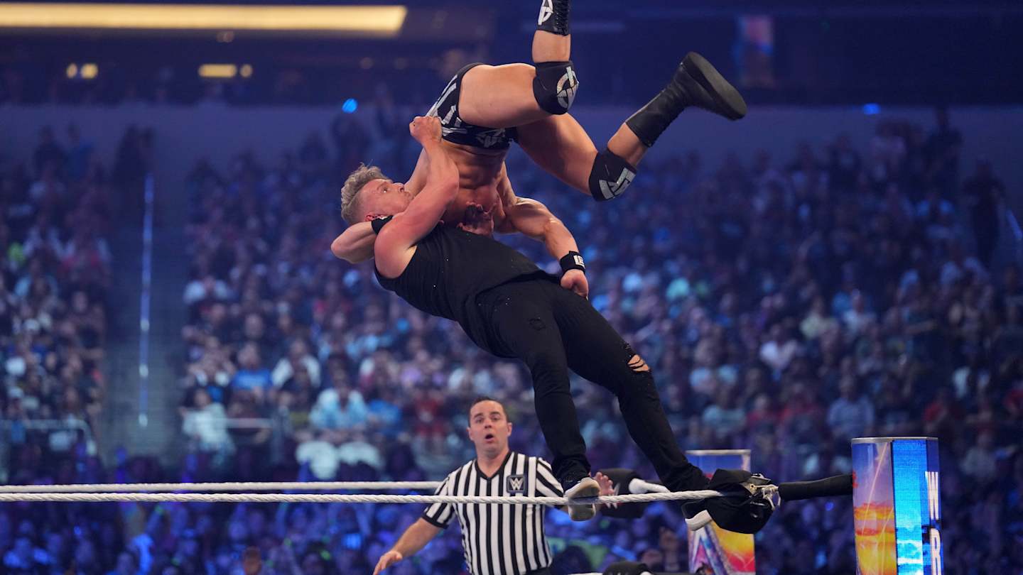 Pat McAfee Steals the Show at WWE's WrestleMania - Sports Illustrated ...