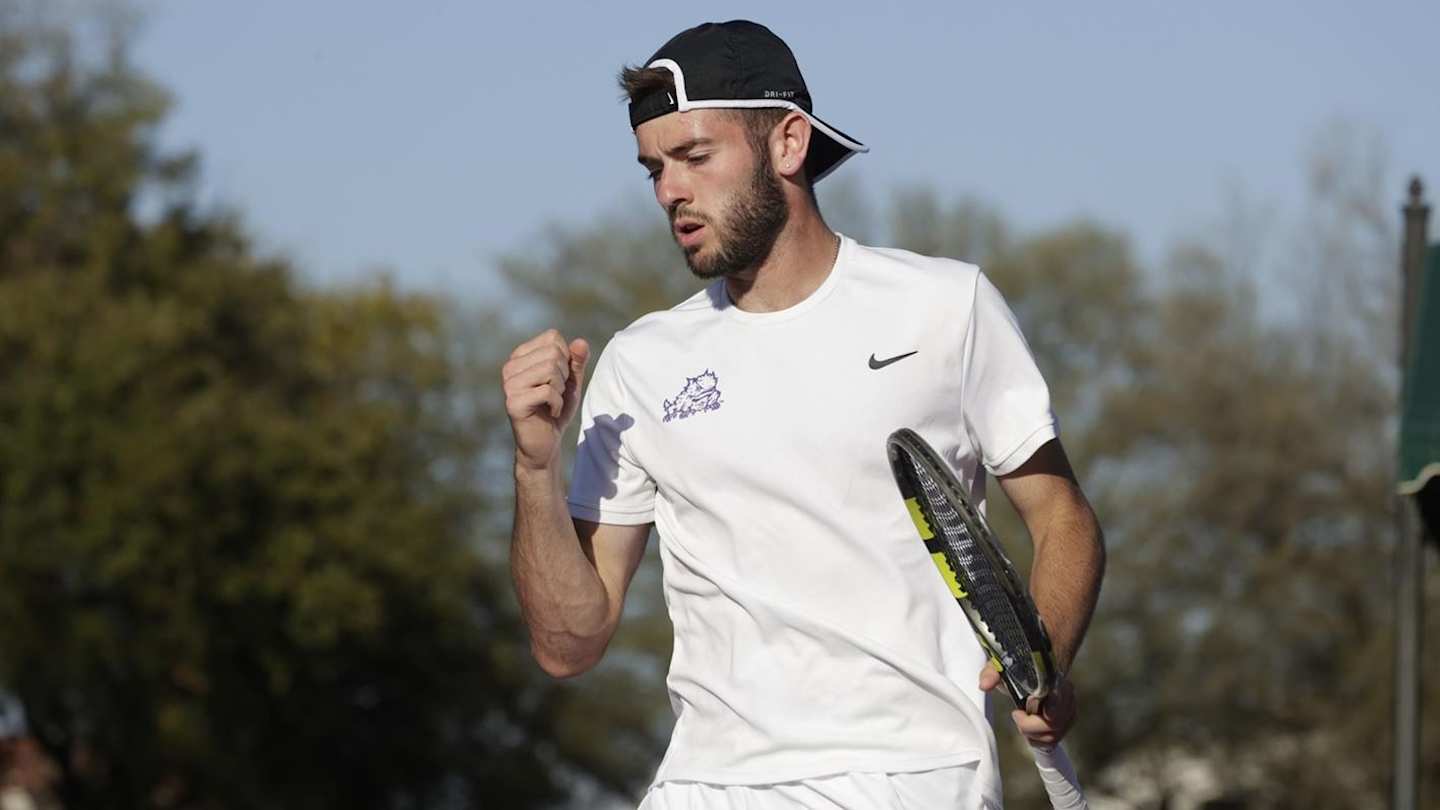 TCU Men's Tennis: Jake Fearnley named Big 12 Player of the Week ...