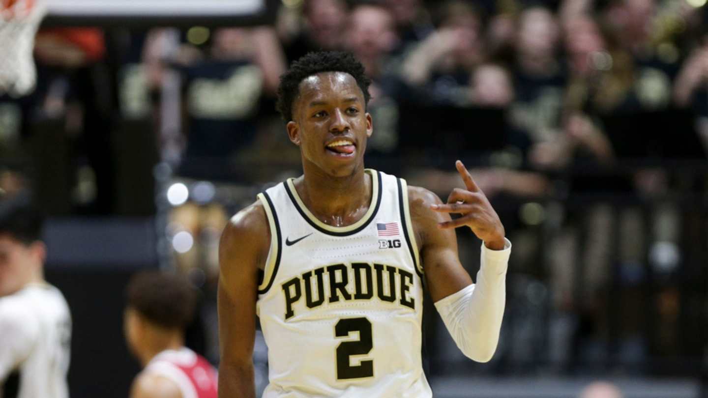 Purdue's Eric Hunter Jr. to go Through NBA Draft Evaluation Process ...