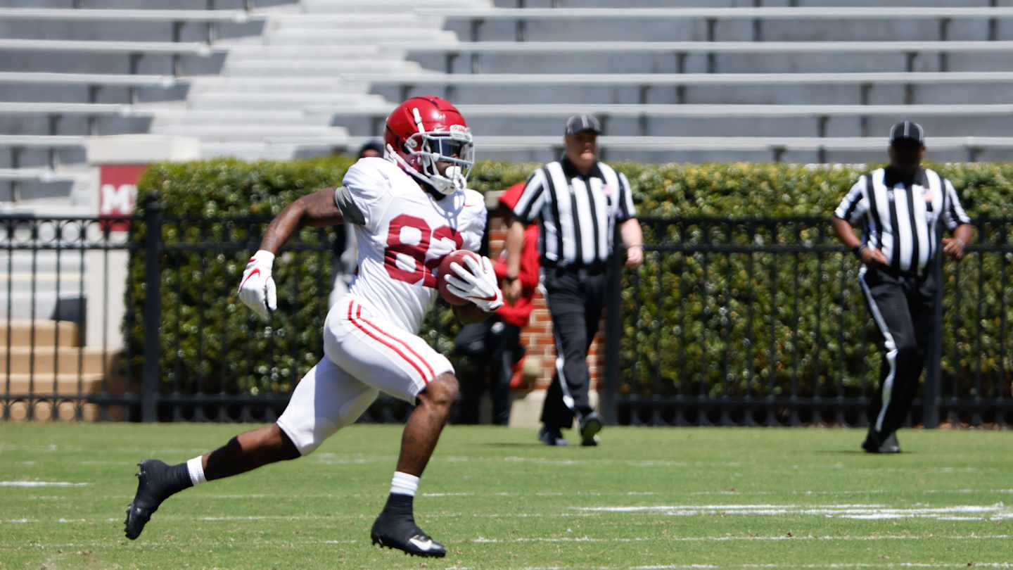 Alabama WR Aaron Anderson Enters NCAA Transfer Portal - Sports ...