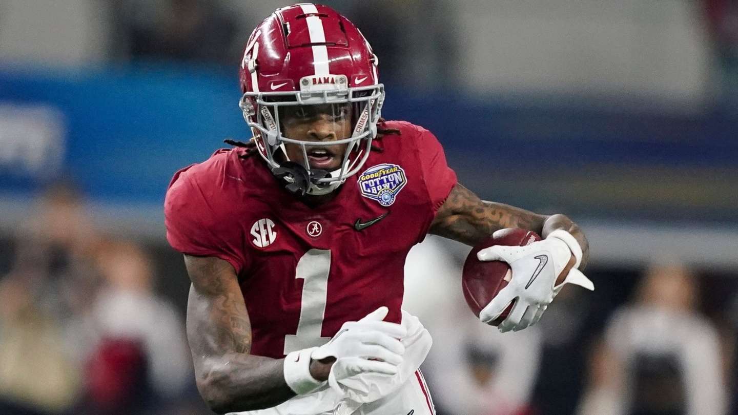 Grading Detroit Lions 2022 NFL Draft Pick Alabama Jameson Williams ...
