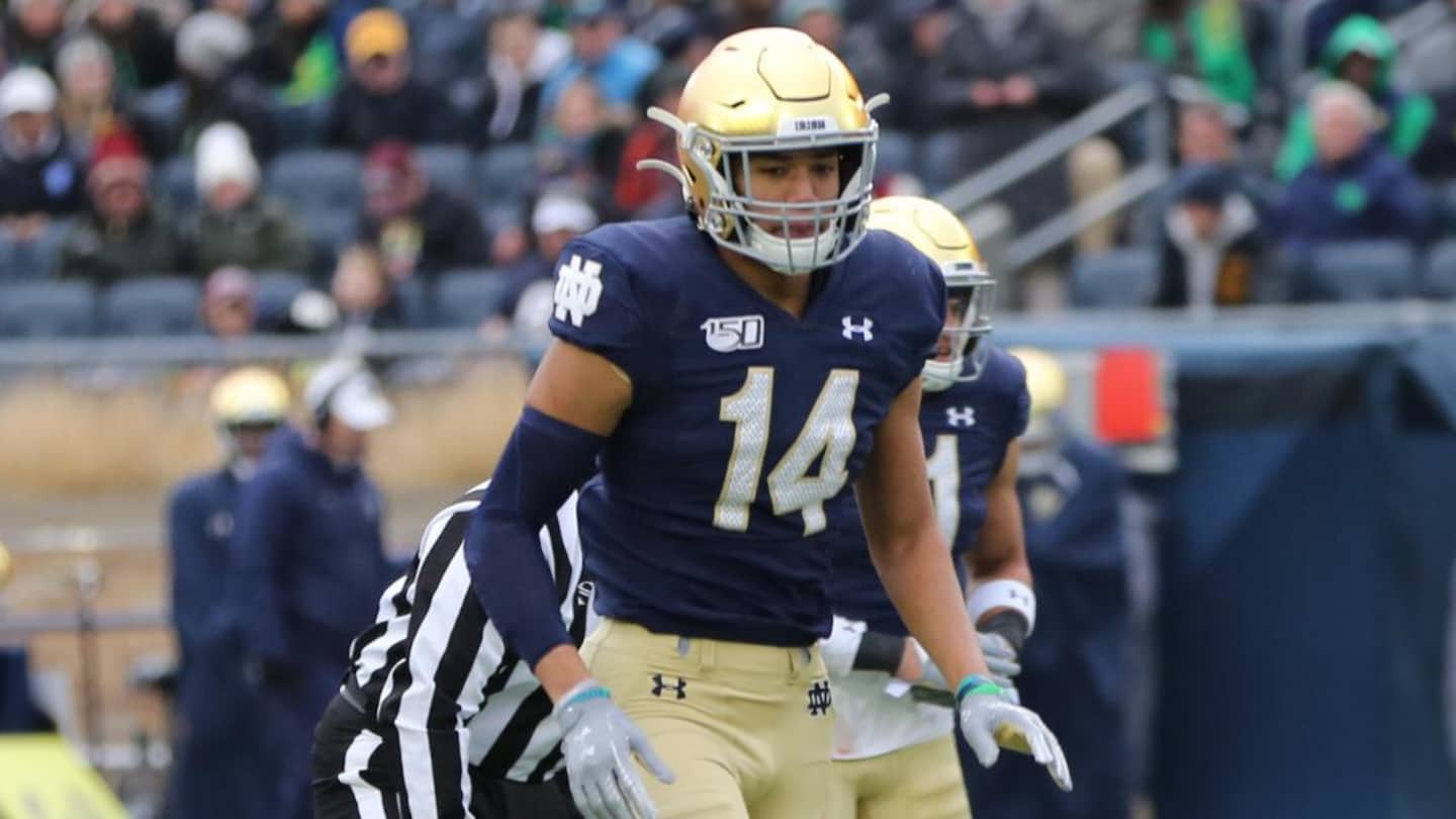 Baltimore Ravens Draft Notre Dame Safety Kyle Hamilton - Sports ...
