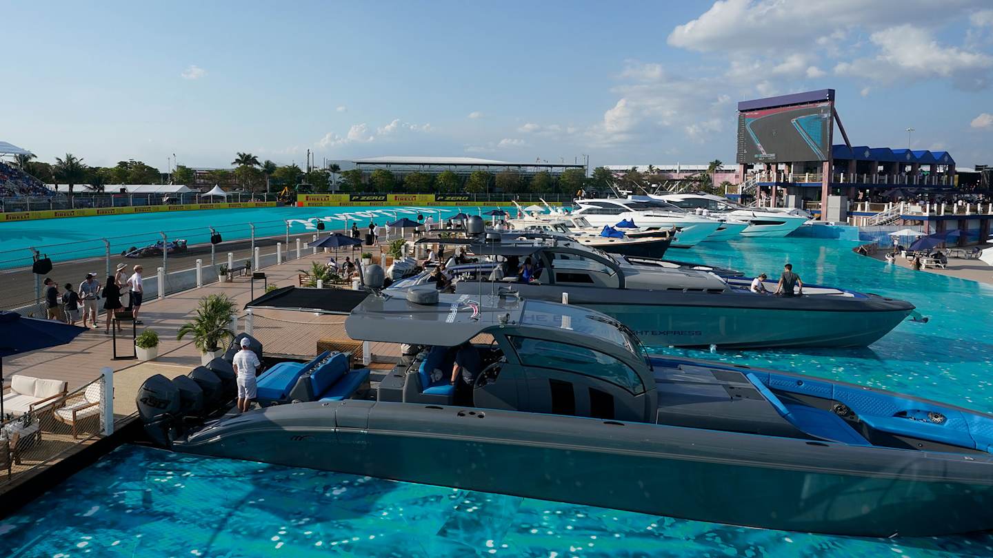 F1 Miami GP’s Fake Water in Its Marina Becomes Talk of the Town ...