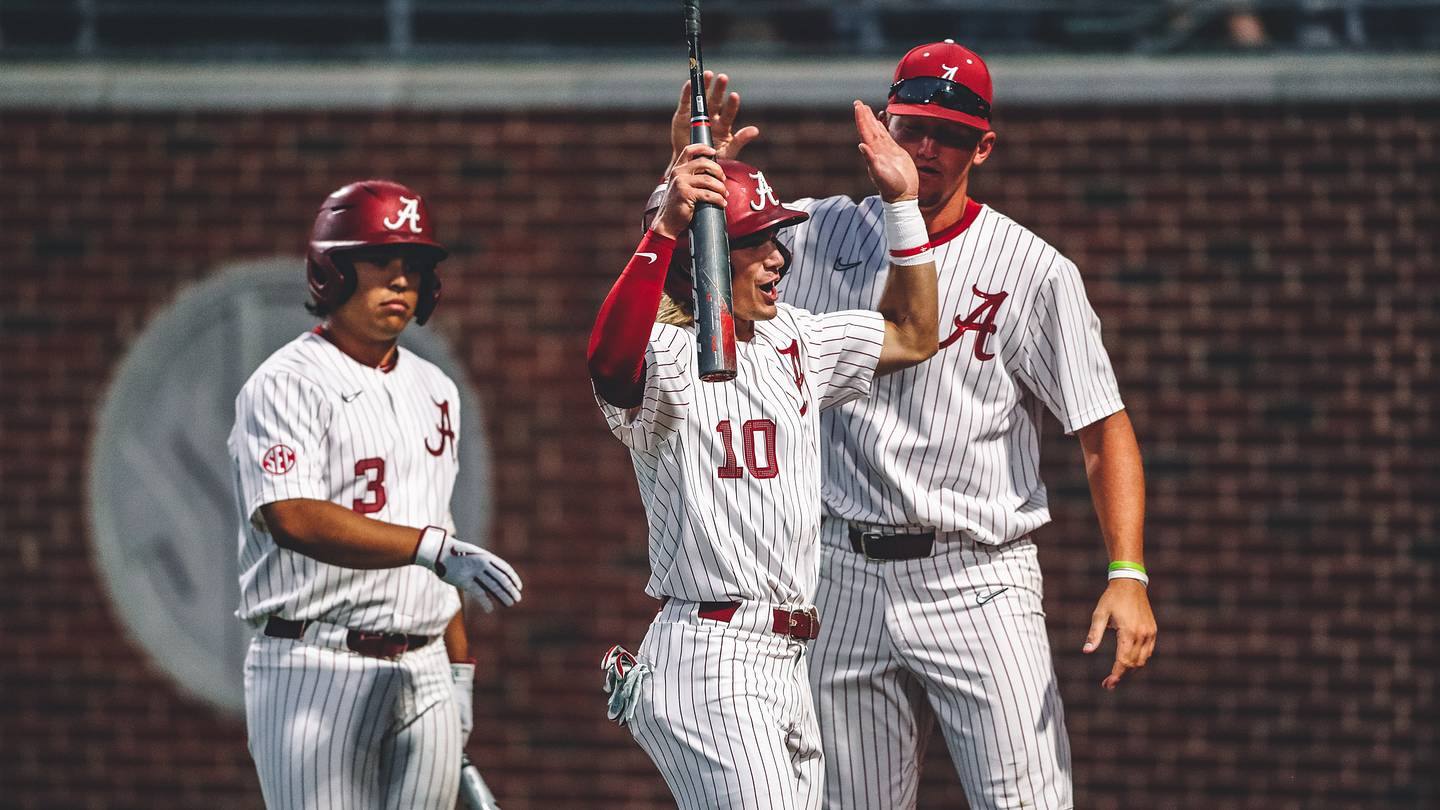 Alabama Baseball's Bats Ignite in 8-3 Win over No. 19 LSU - Sports ...