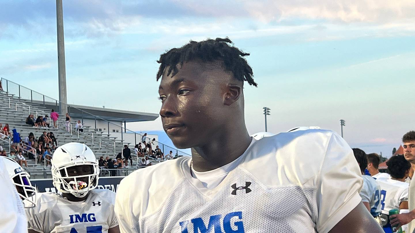 IMG Academy Intrasquad Scrimmage, Talking Top 2023 Prep Football ...
