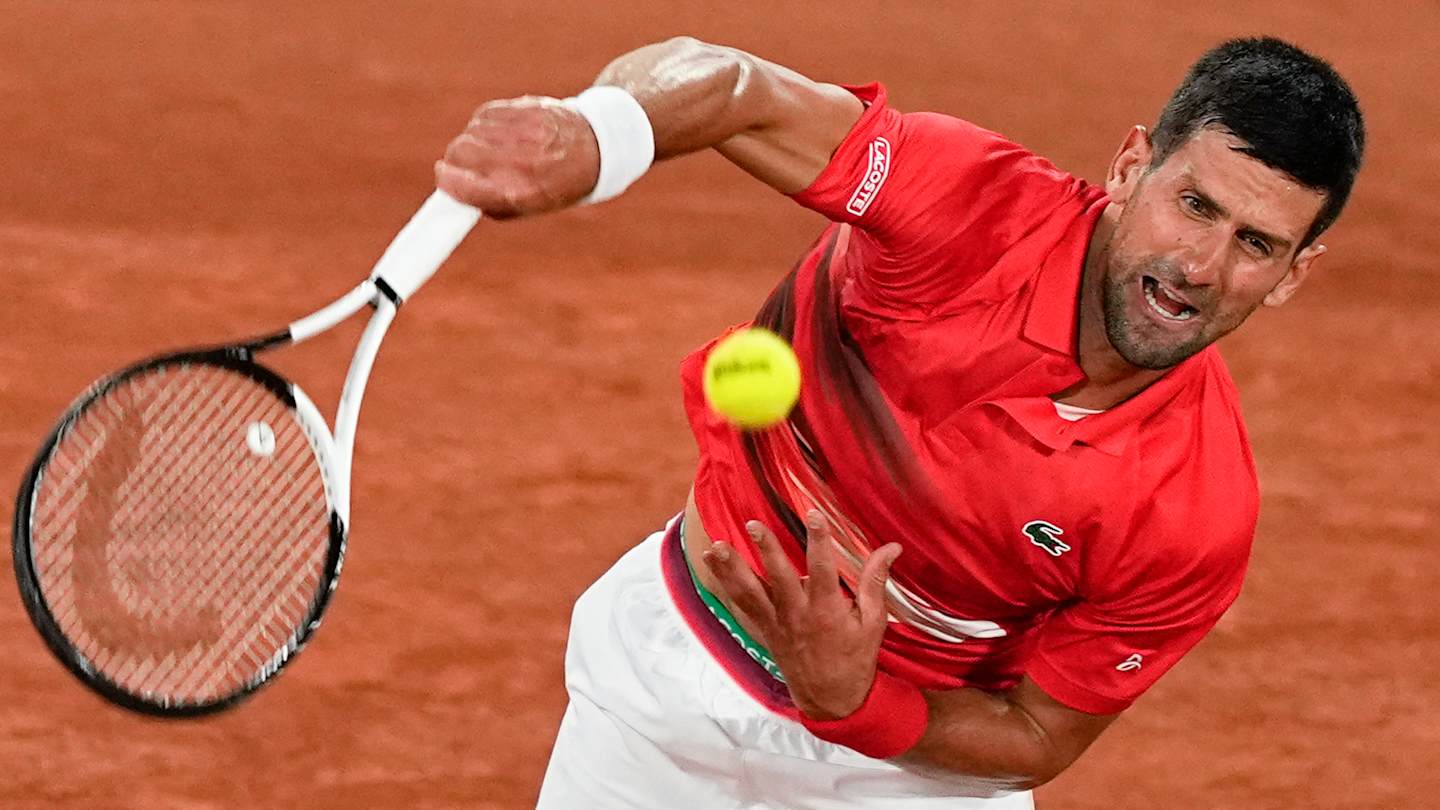 Novak Djokovic puts on convincing first-round show at French Open ...
