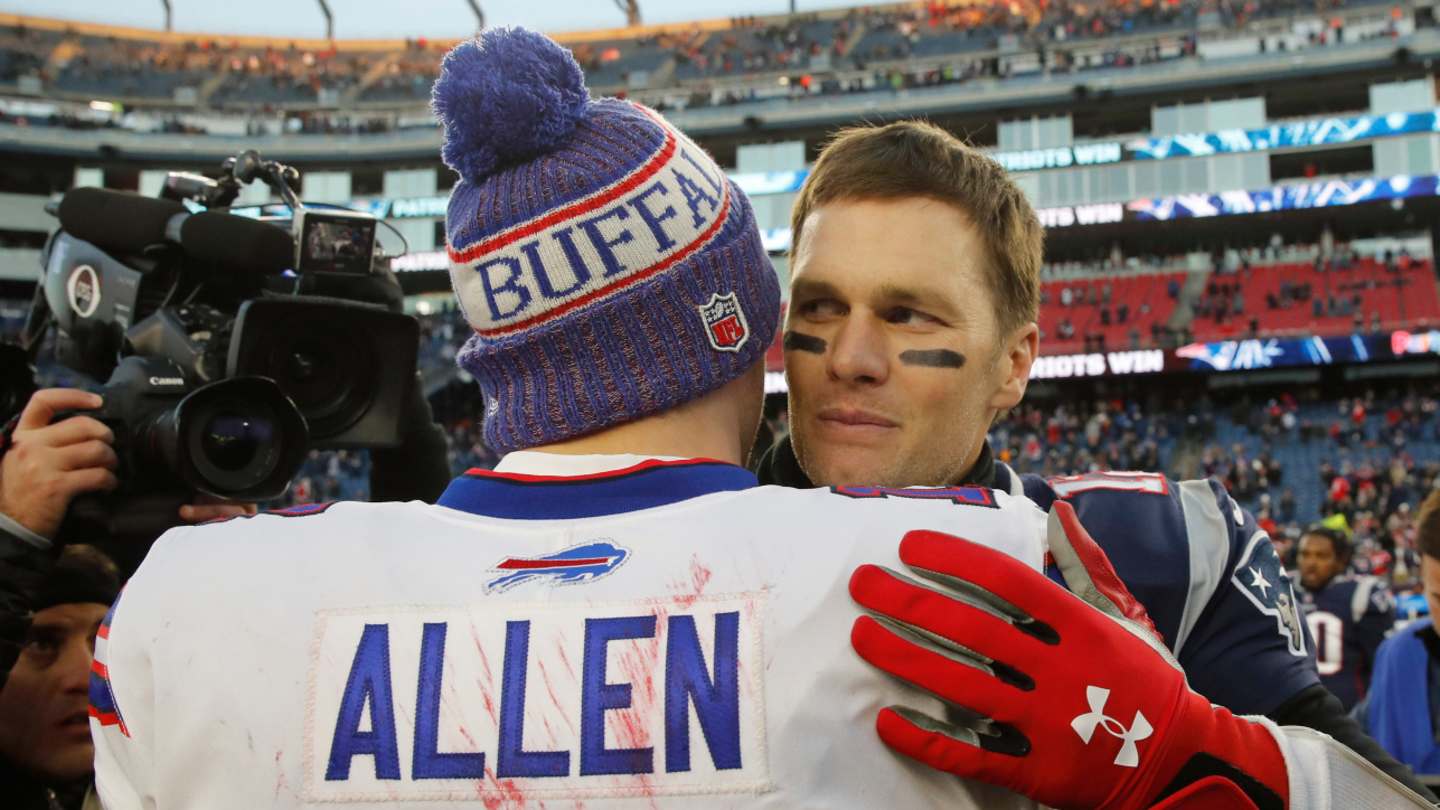 Josh Allen Trolls Tom Brady With Special Golf Ball for ‘The Match ...
