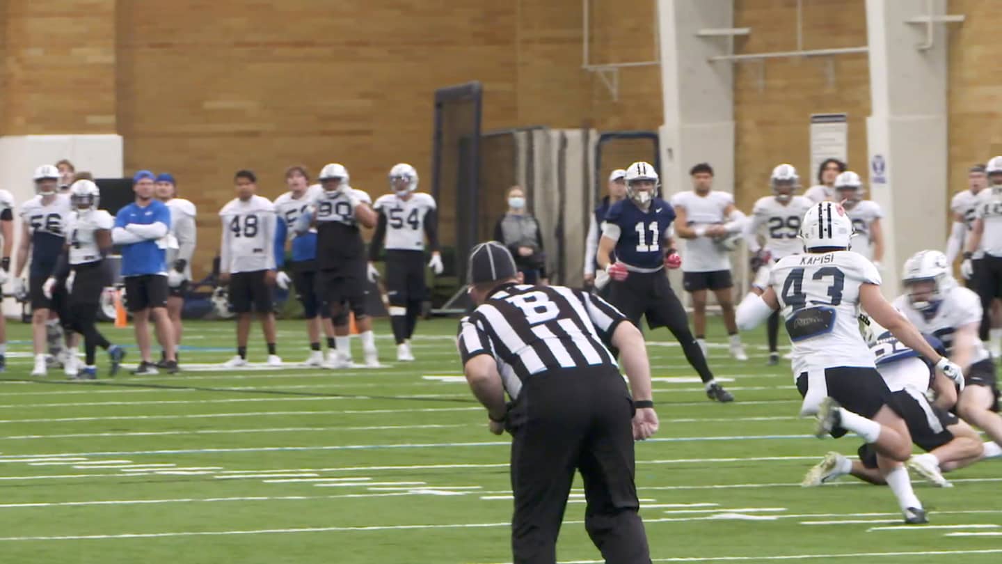 Watch: Highlights from Final BYU Football Spring Practice - BYU Cougars ...