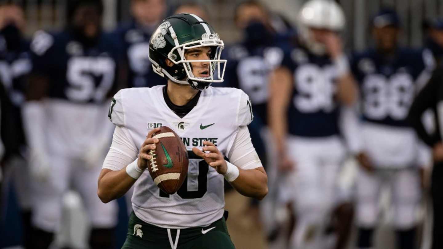 Michigan State QB Payton Thorne "A Lot Better" from Last Season ...