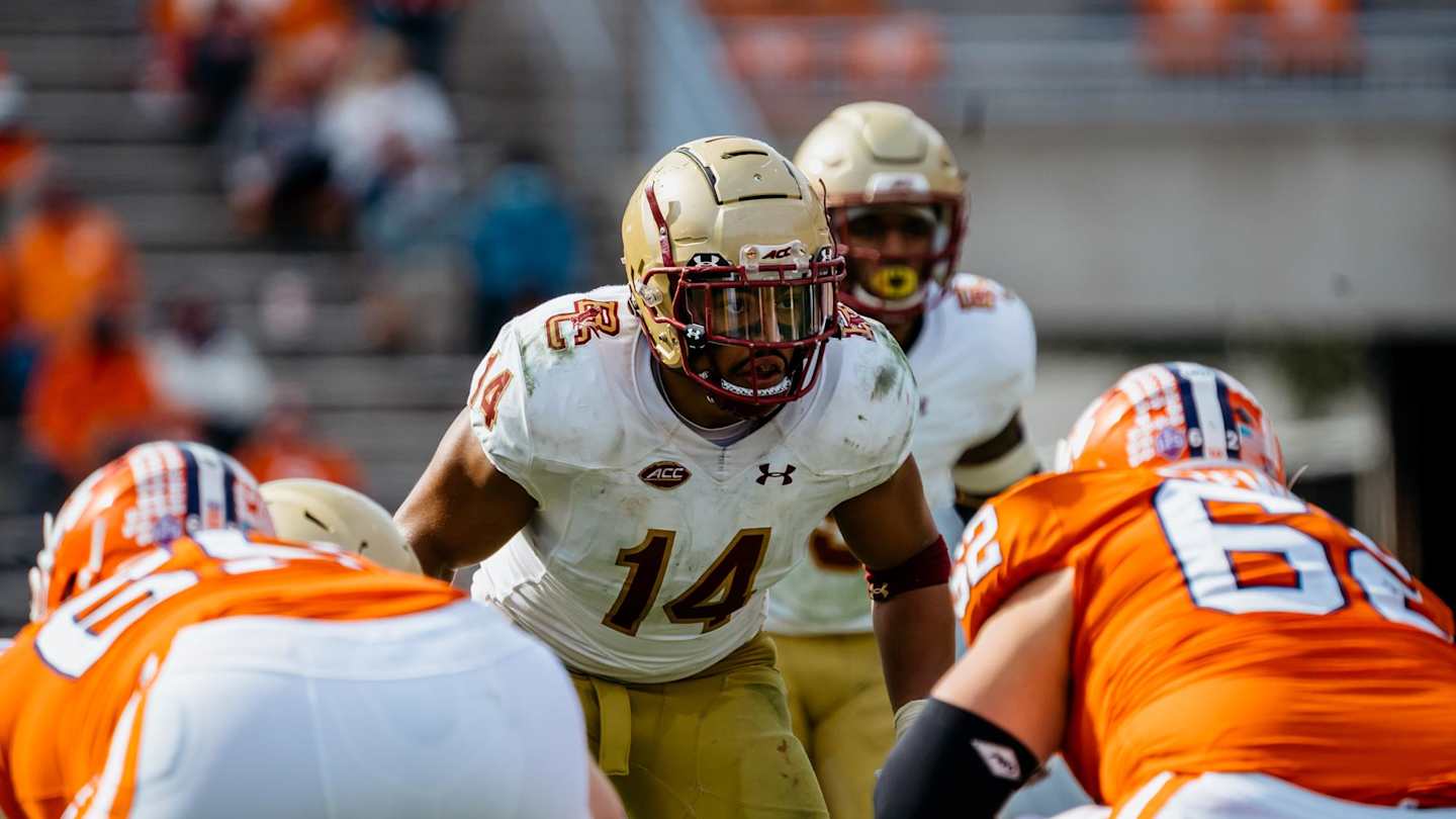 Max Richardson - Inside Linebacker Boston College Eagles Scouting ...