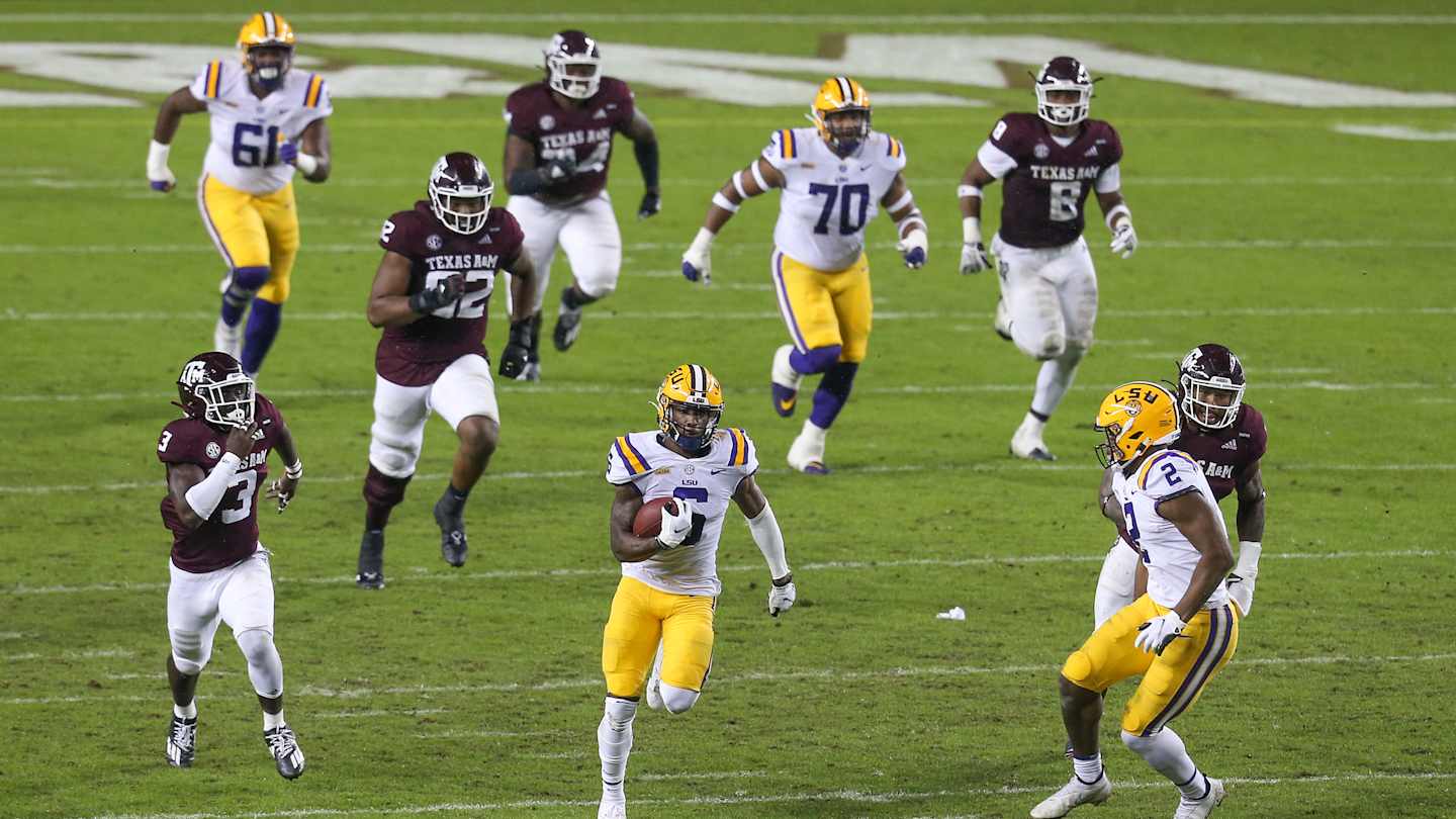 Terrace Marshall - Wide Receiver Louisiana State Tigers Scouting Report ...