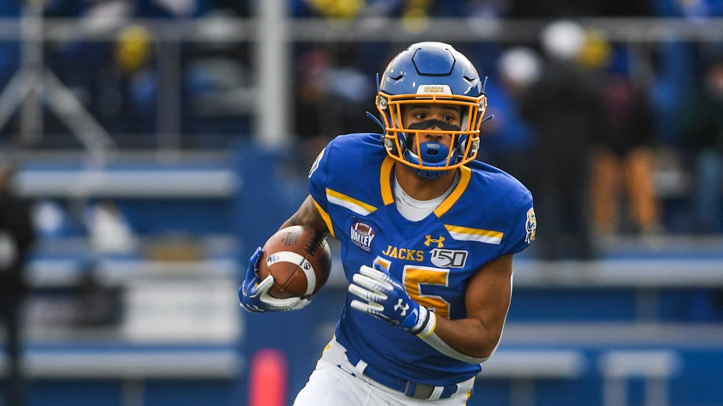 Cade Johnson - Wide Receiver South Dakota State Jackrabbits Scouting ...
