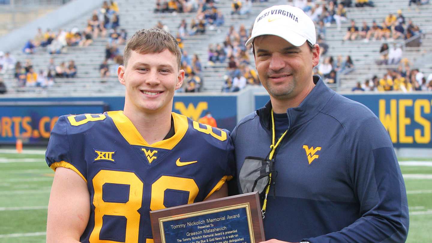 WVU Walk-On WR Graeson Malashevich Receives Scholarship - Sports ...