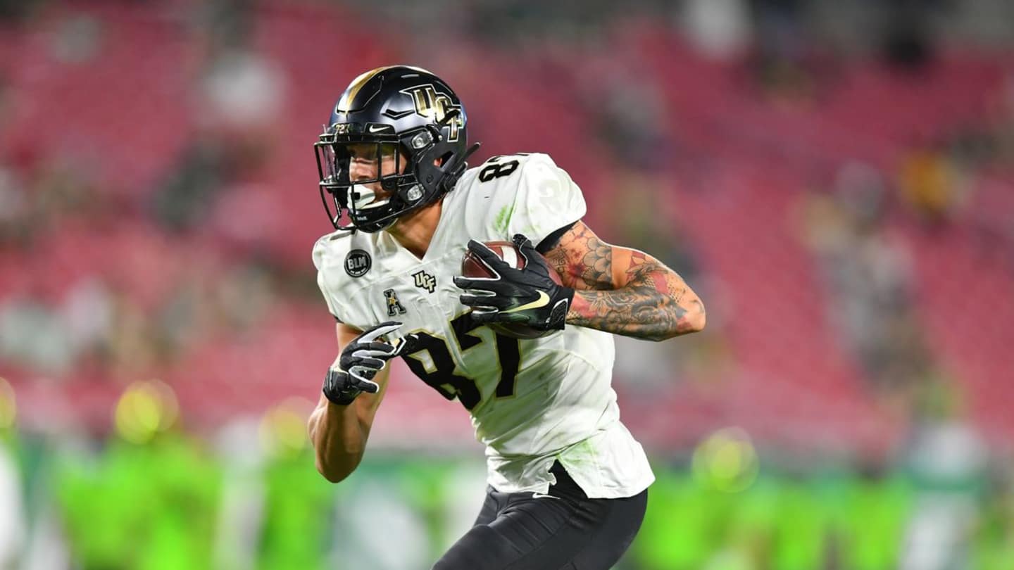 Jacob Harris - Wide Receiver UCF Knights Scouting Report - Visit NFL ...