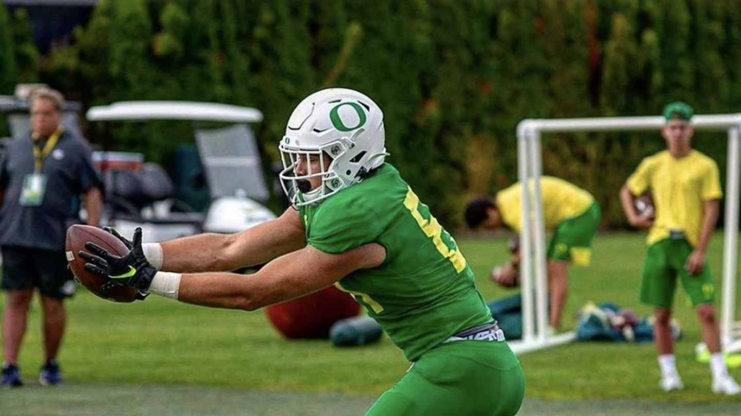 WATCH: Patrick Herbert Discusses Growth in Oregon Spring Football ...