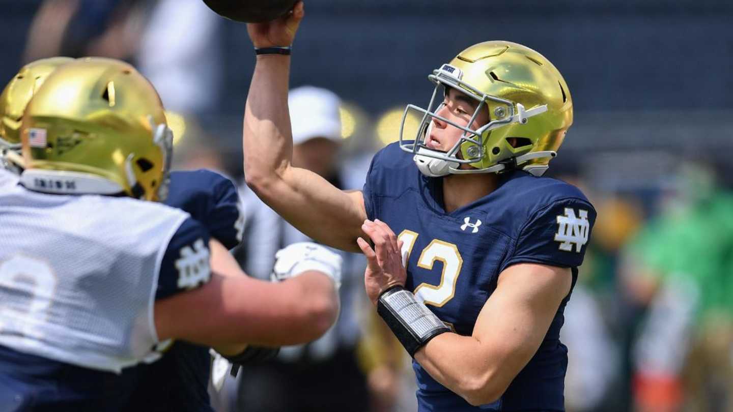 Notre Dame QB Tyler Buchner Showed Off His Immense Potential This ...
