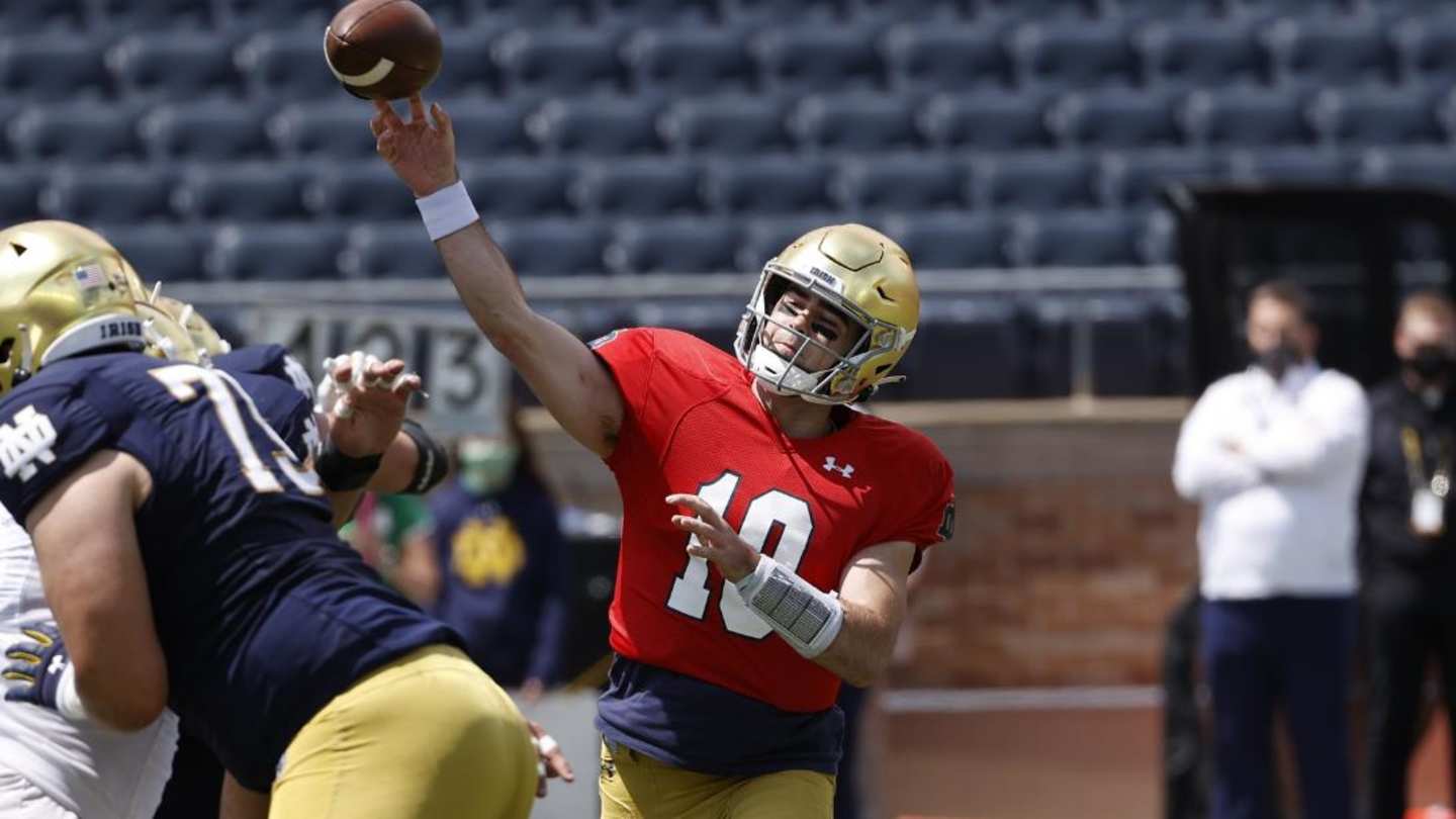 Notre Dame OC Tommy Rees Breaks Down QB Drew Pyne - Sports Illustrated ...