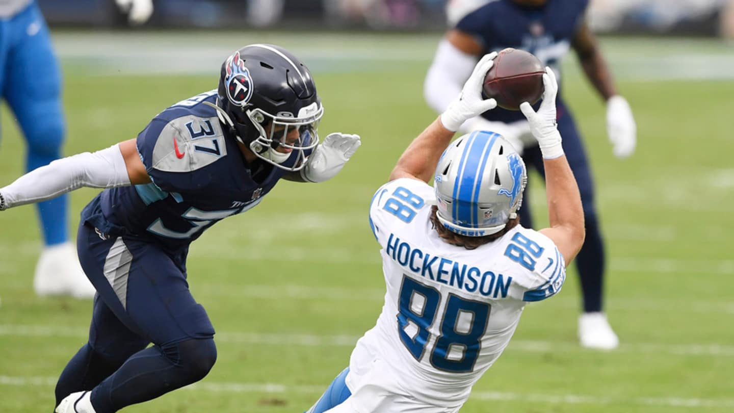 Detroit Lions Dan Campbell confirms T.J. Hockenson NFL injury surgery ...